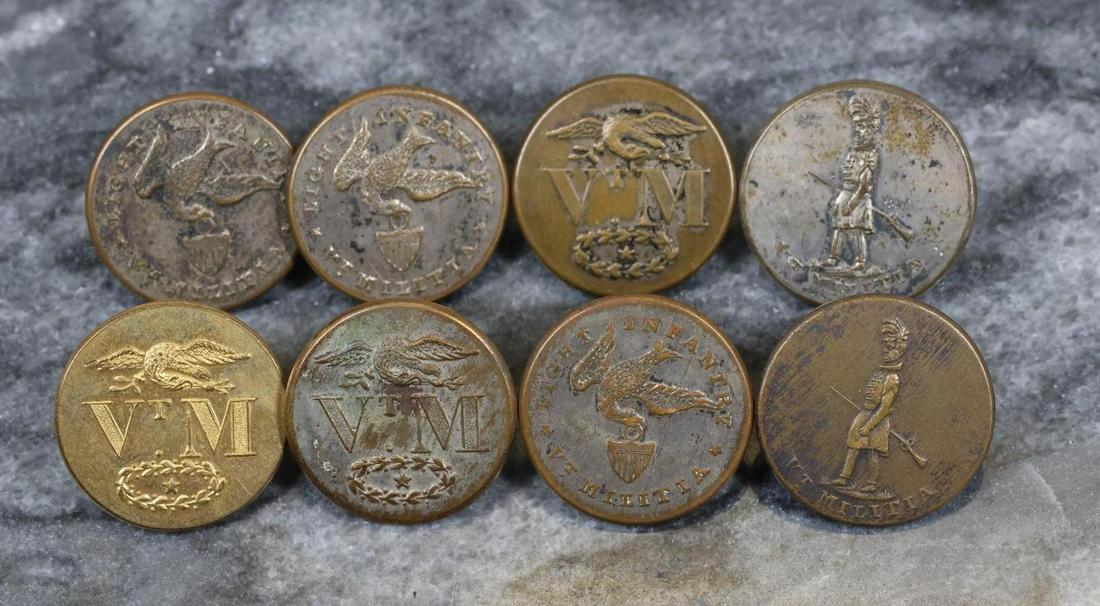 Collection of Pre-Civil War Vermont Buttons - Apr 10, 2023 | Alderfer ...