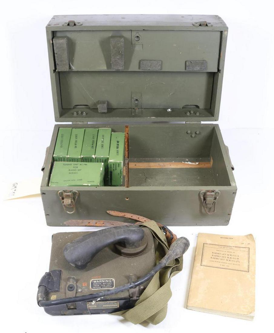 Wwii Us Army Radio Parts