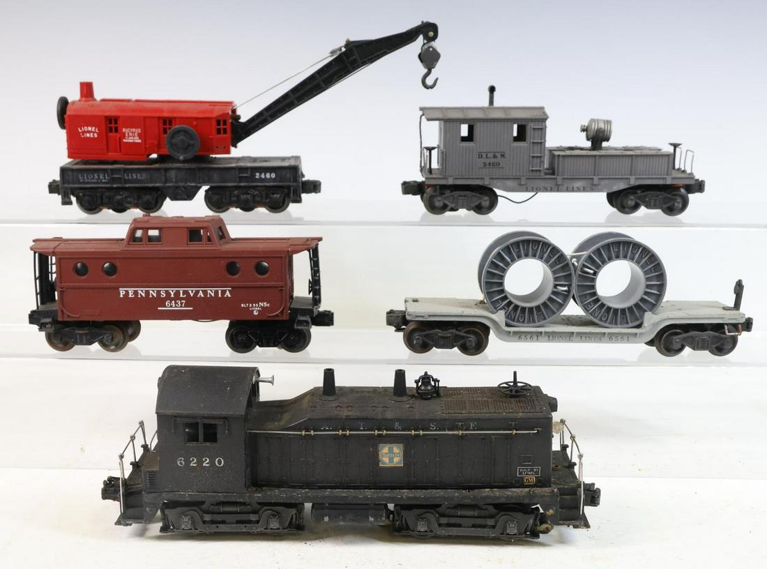 Lionel Diesel Engine And Cars Auction