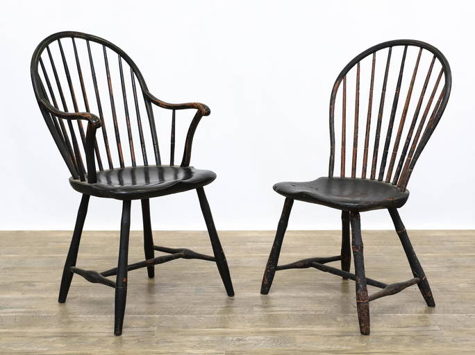 Hoop Back Windsor Chairs