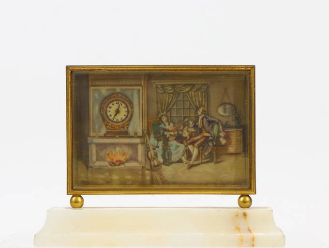 Didisheim Goldschmidt Automaton Desk Clock