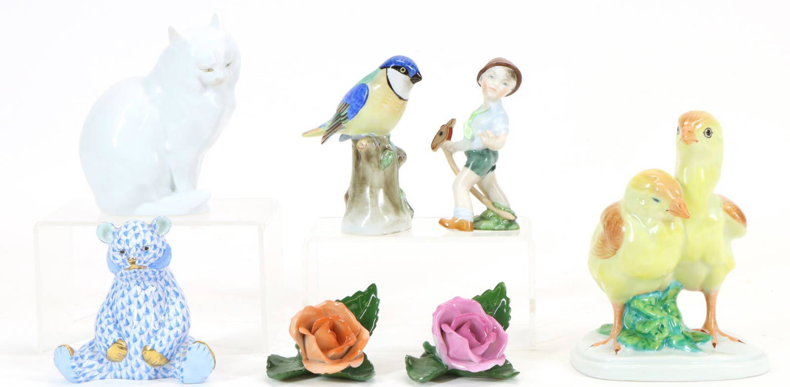 Herend Porcelain Figures Auction