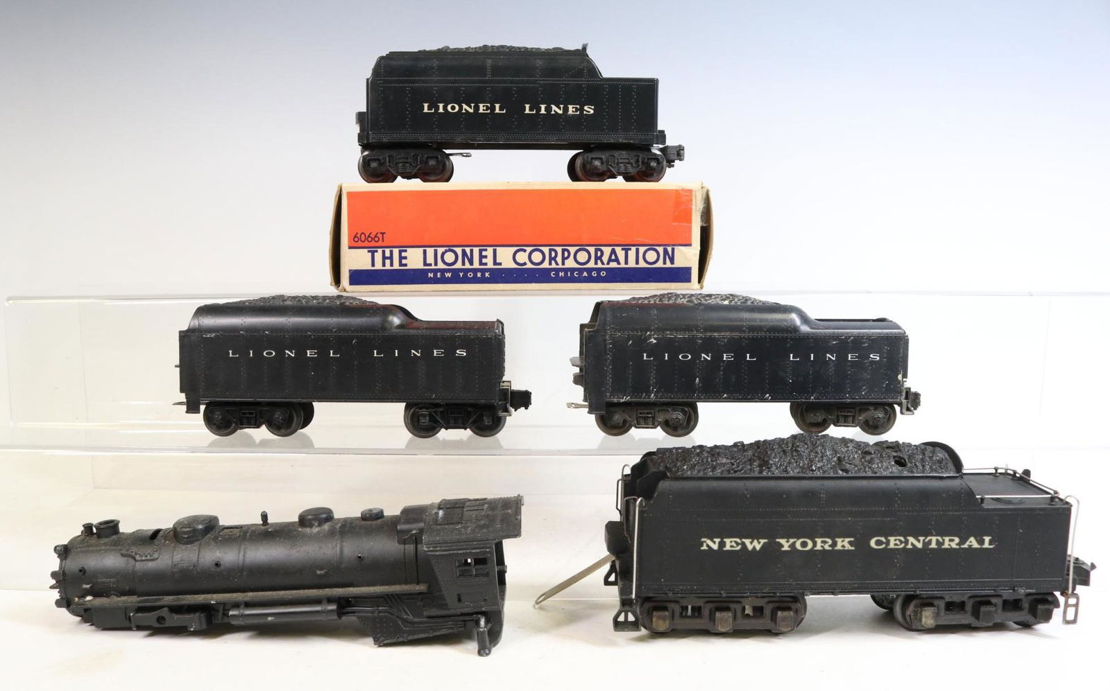 Lionel Tenders Auction