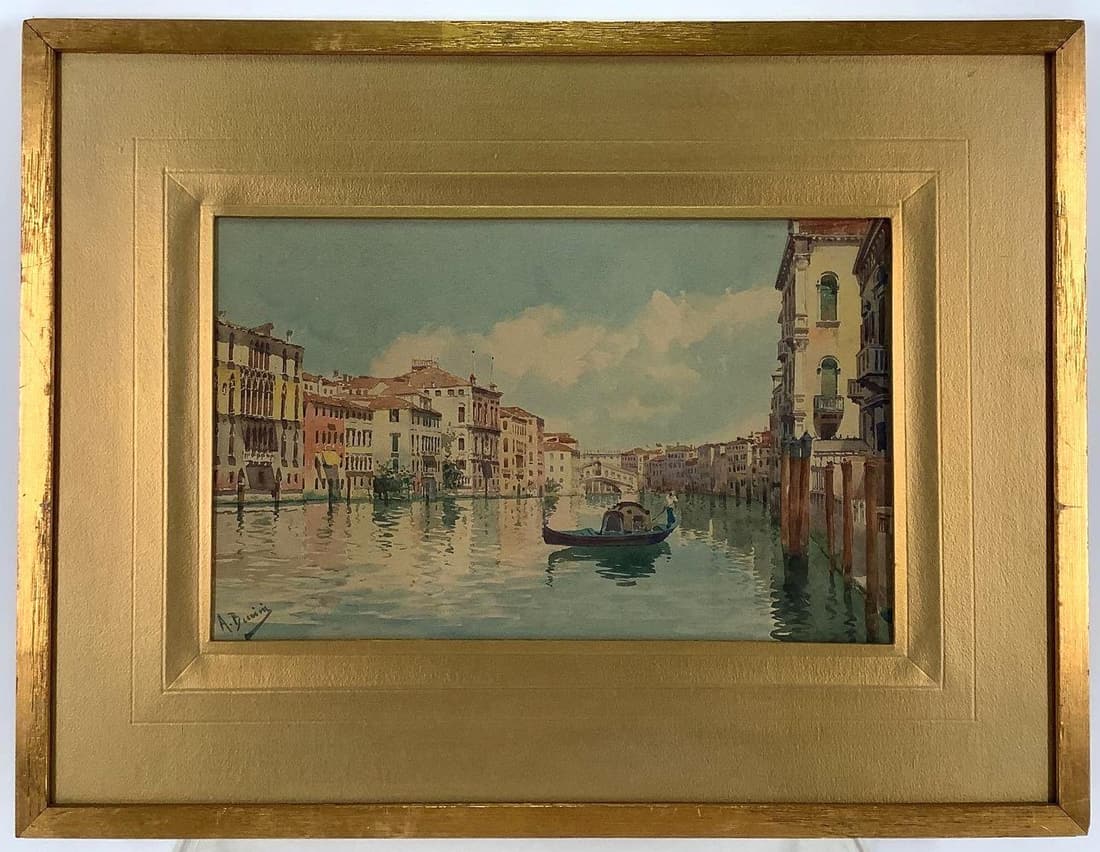 A. Buccini (20th C) Auction