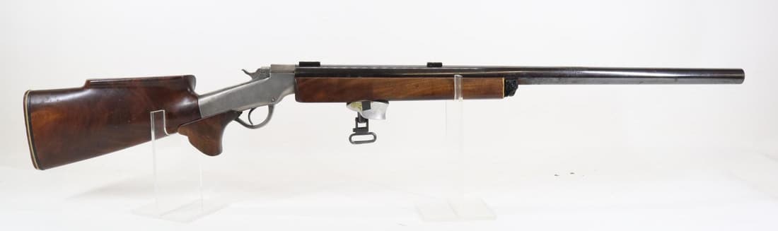 Custom E Cheek Marlin Ballards Falling Block Target Rifle Auction