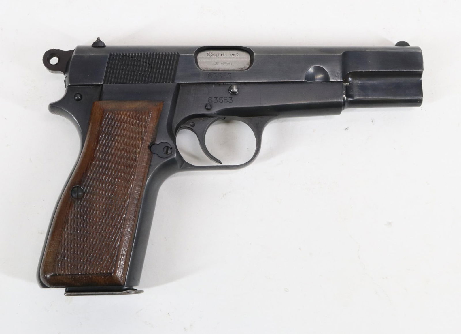Fn Browning Patent Hi Power Semi Automatic Pistol