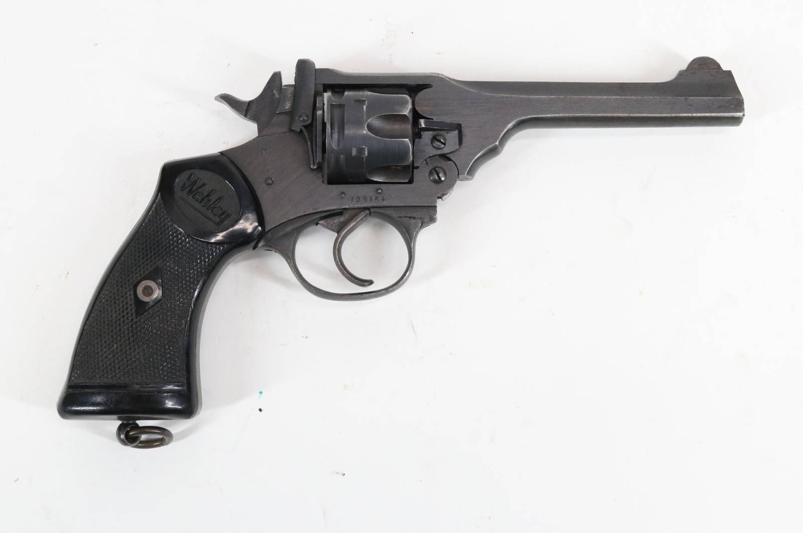British Webley & Scott Mark Iv38 Double Action Revolver Auction