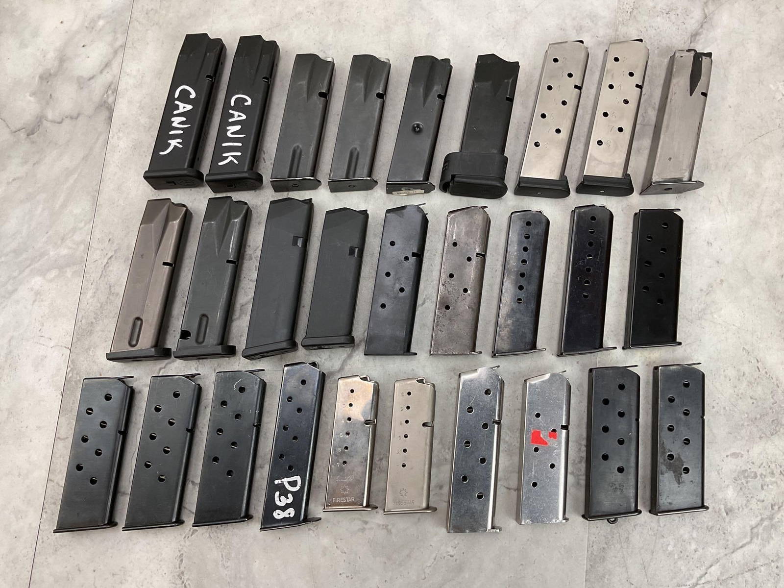 Pistol Magazines Assorted (28) Auction