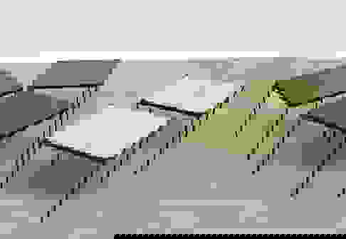 Att. Frederick Weinberg Stacking Tables Auction