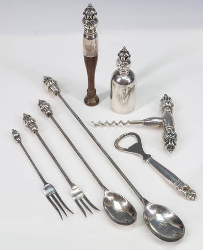 Watrous Sterling Silver Bar Set