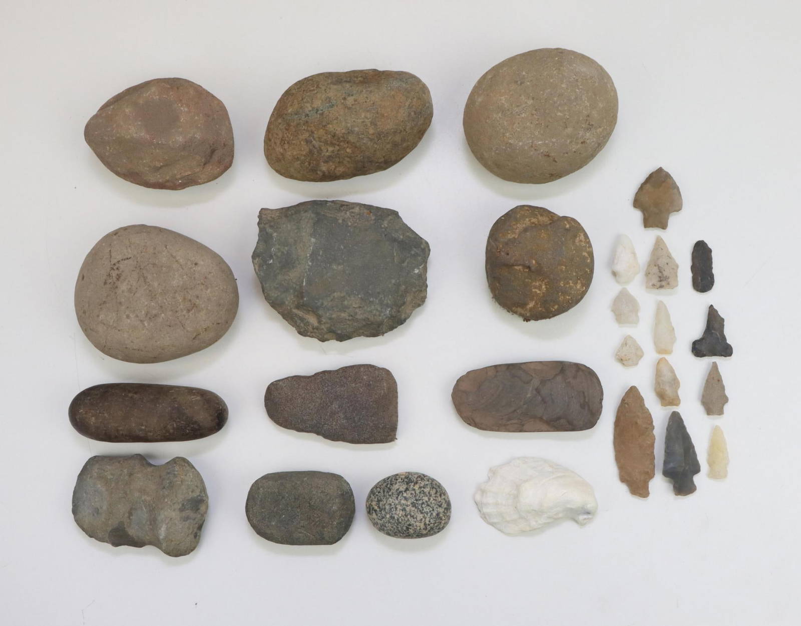 Native American Stone Tools Auction