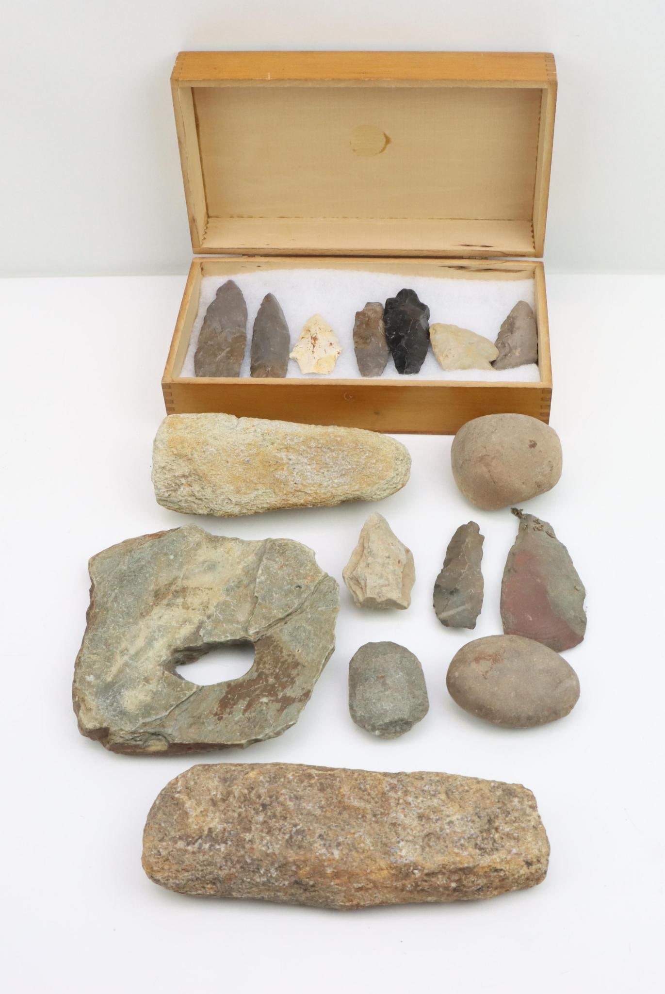 Native American Stone Tools Auction