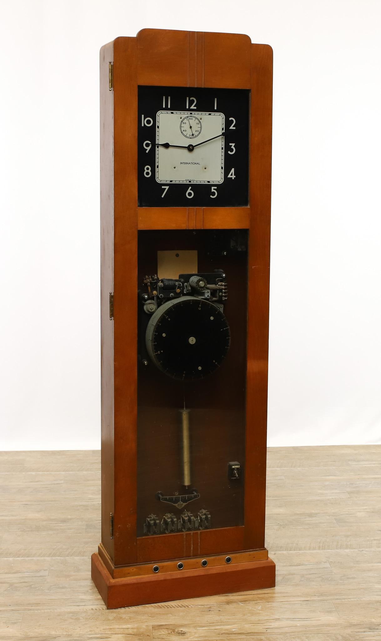 Art Deco Ibm Master Clock No. 25 Auction