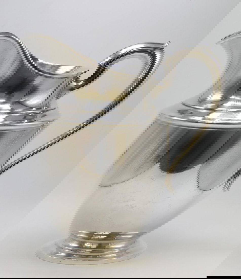 Ellmore Sterling Silver Pitcher Auction