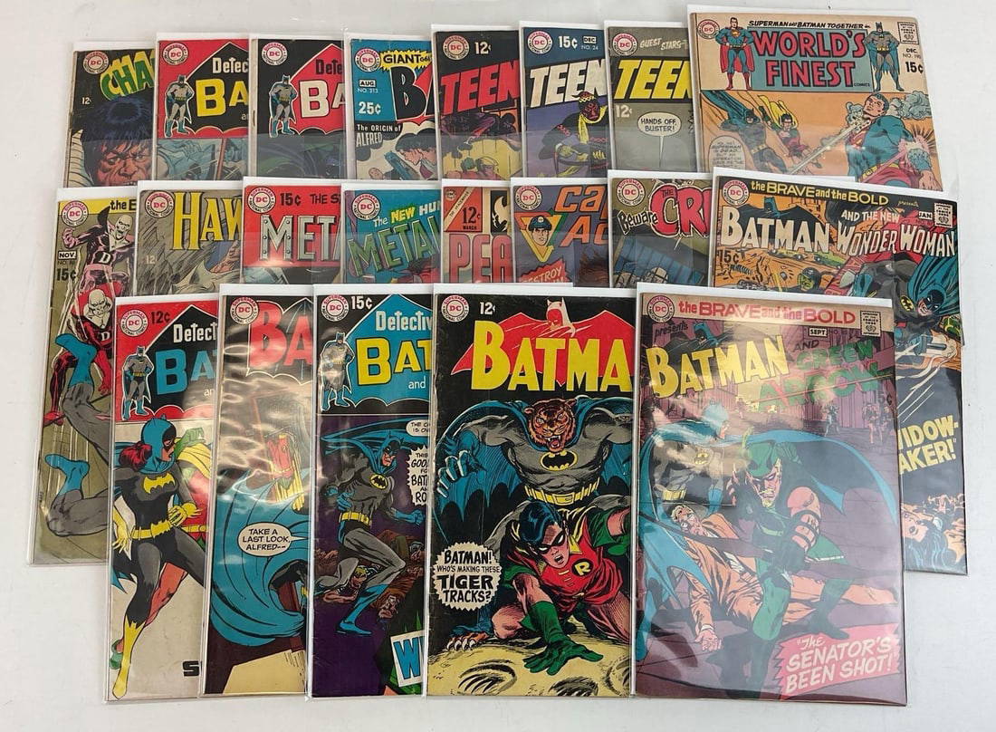 Dc Assorted Comics Auction