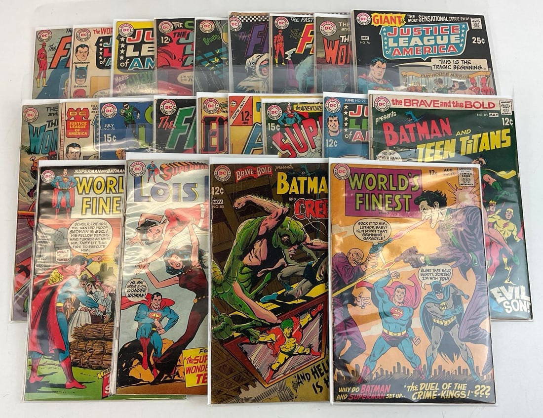 Dc Assorted Comics Auction