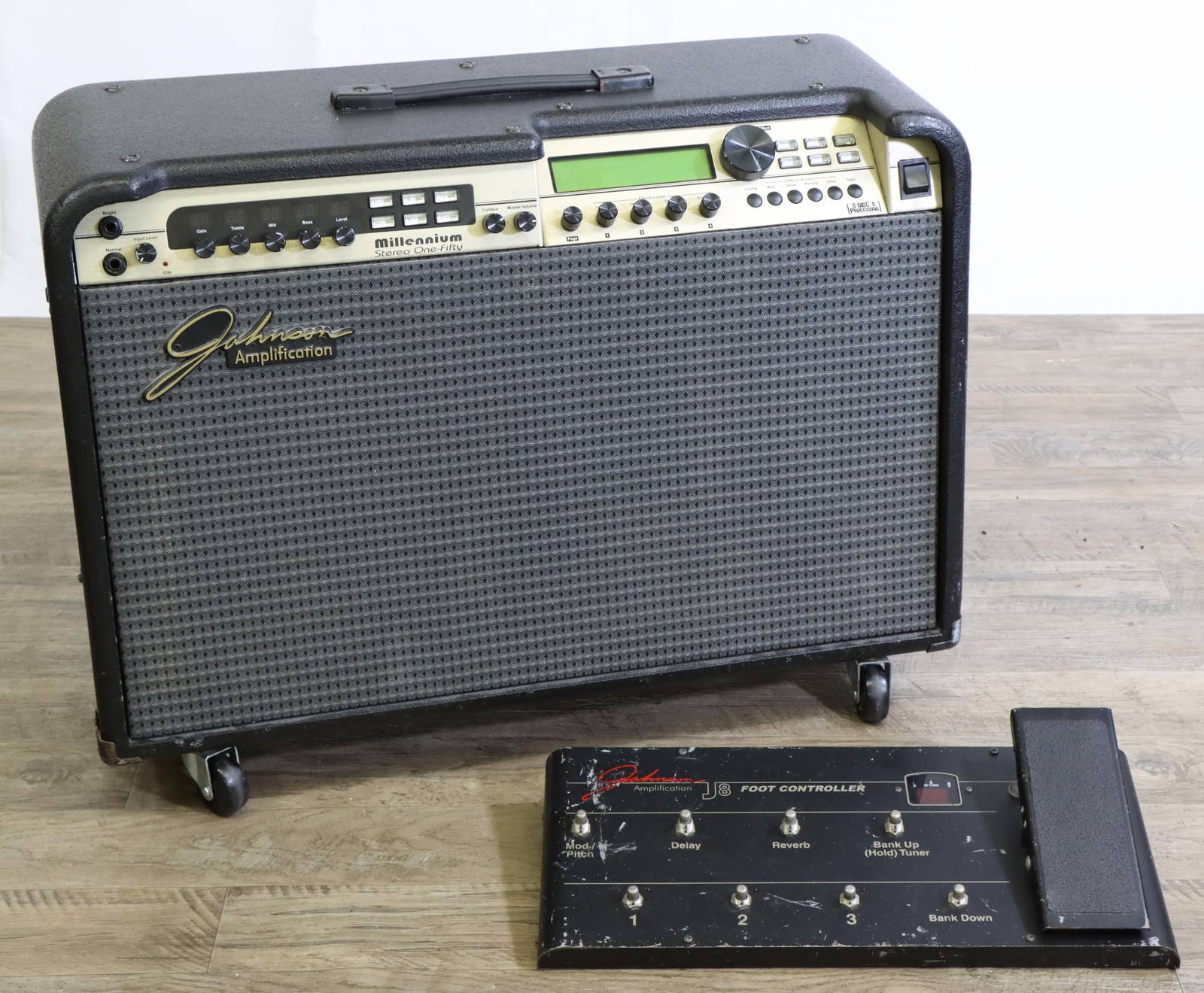 Johnson Millennium Stereo One-fifty Amplifier With Foot Controller ...