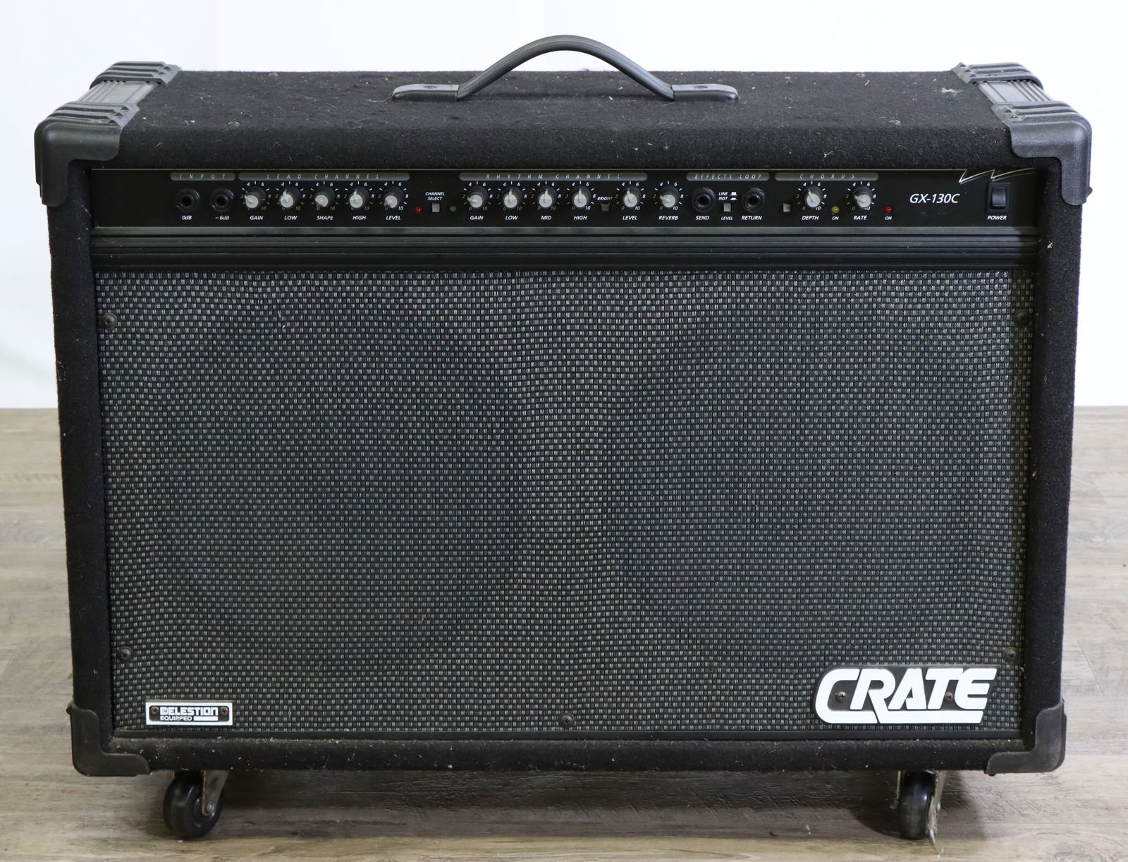 Crate Gx-130c Guitar Amplifier With Celestion Speakers And Footswitch ...