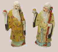 Two Chinese Junk Gods - Nov 13, 2004 | Auctions By The Bay Inc in CA