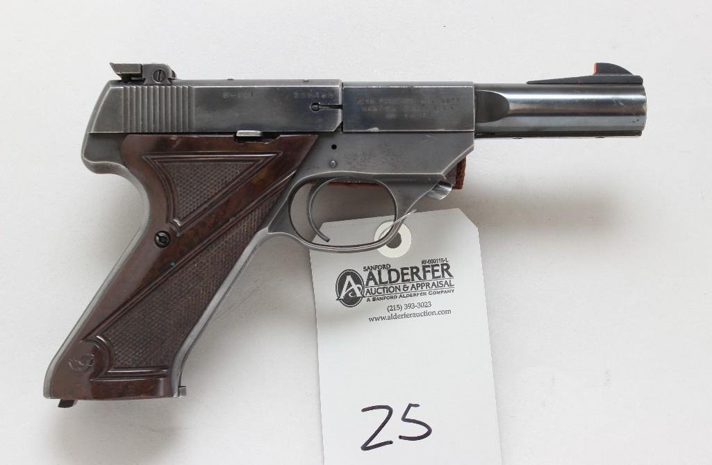 Hi Standard S 101 Olympic Semi Automatic Pistol.