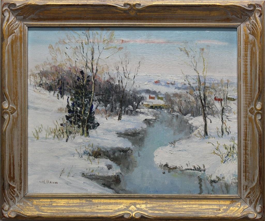Walter E. Baum (1884-1956, Pennsylvania) "The Brook - Dec 10, 2015 ...