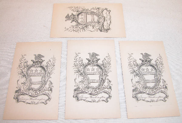 Bookplates George Washington.