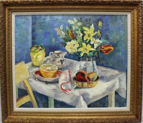 Mary Fisk (20th C., Indiana) Still Life