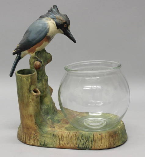 Weller Pottery, Woodcraft Muskota Kingfisher Fish Bowl