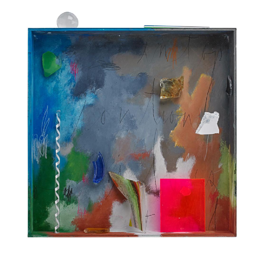 THERMAN STATOM Glass sculpture