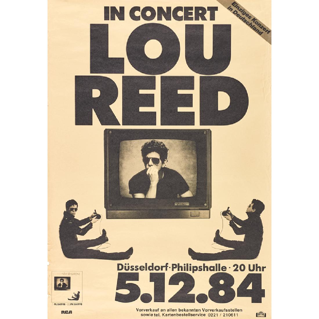 LOU REED VINTAGE POSTERS