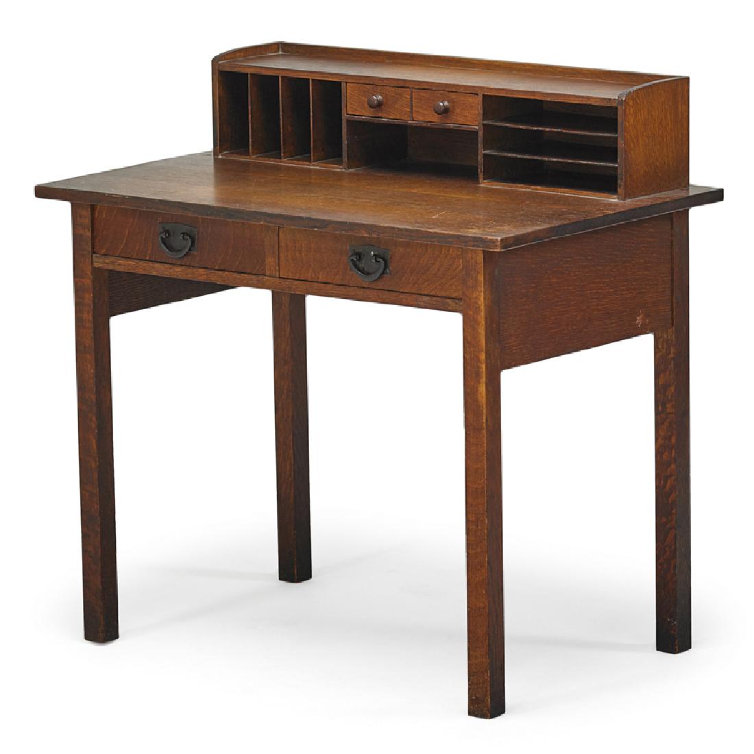 GUSTAV STICKLEY Postcard desk