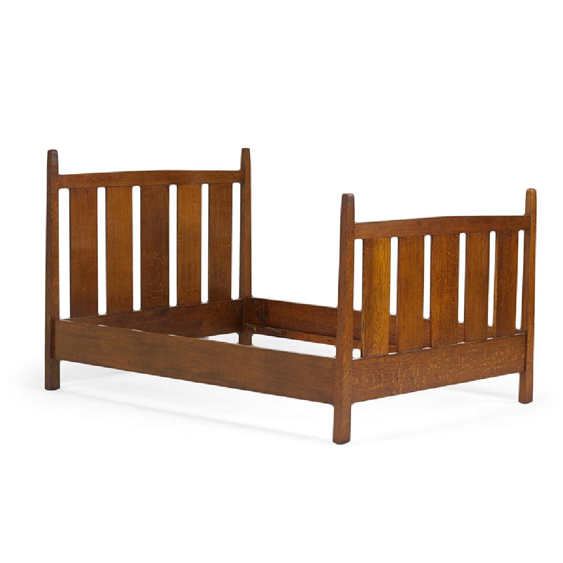 Gustav Stickley Double Bed Frame