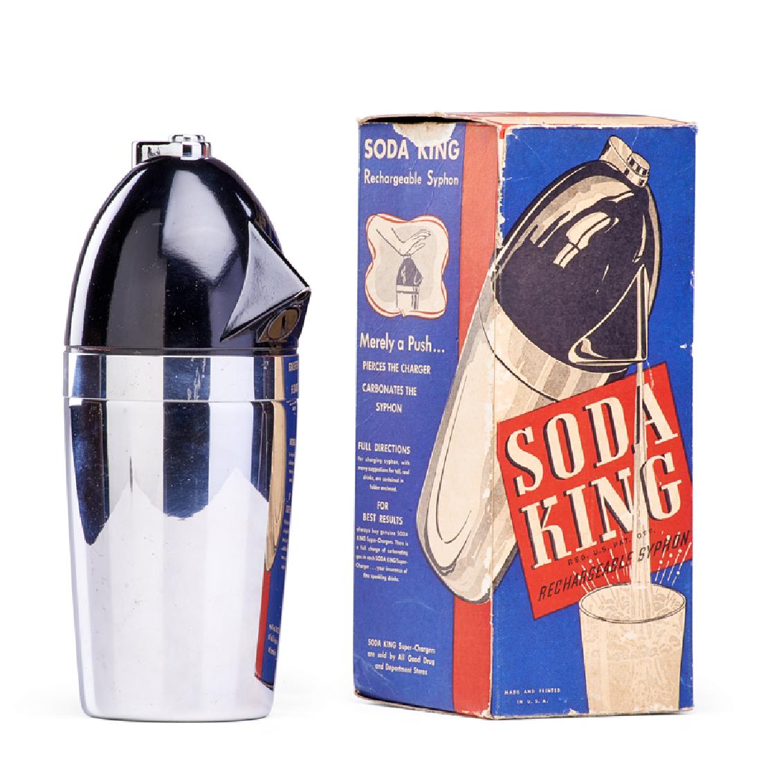 NORMAN BEL GEDDES Soda King rechargeable syphon - Sep 24, 2017 | Rago ...