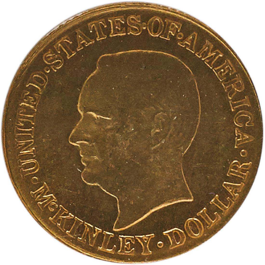 U.s. 1916 Mckinley $1 Commemorative Gold Coin