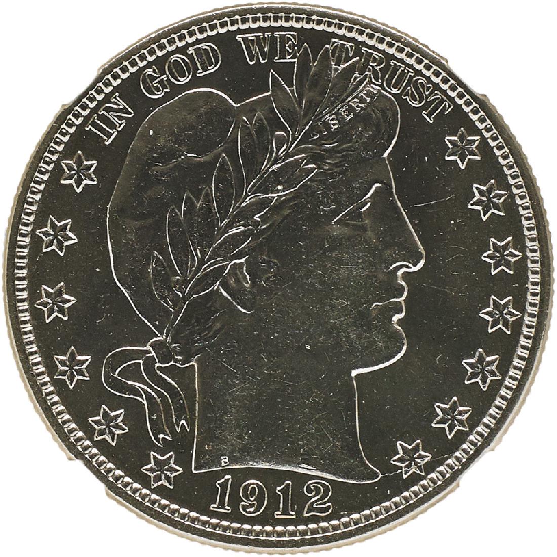 U.s. 1912 S Barber 50c Coin