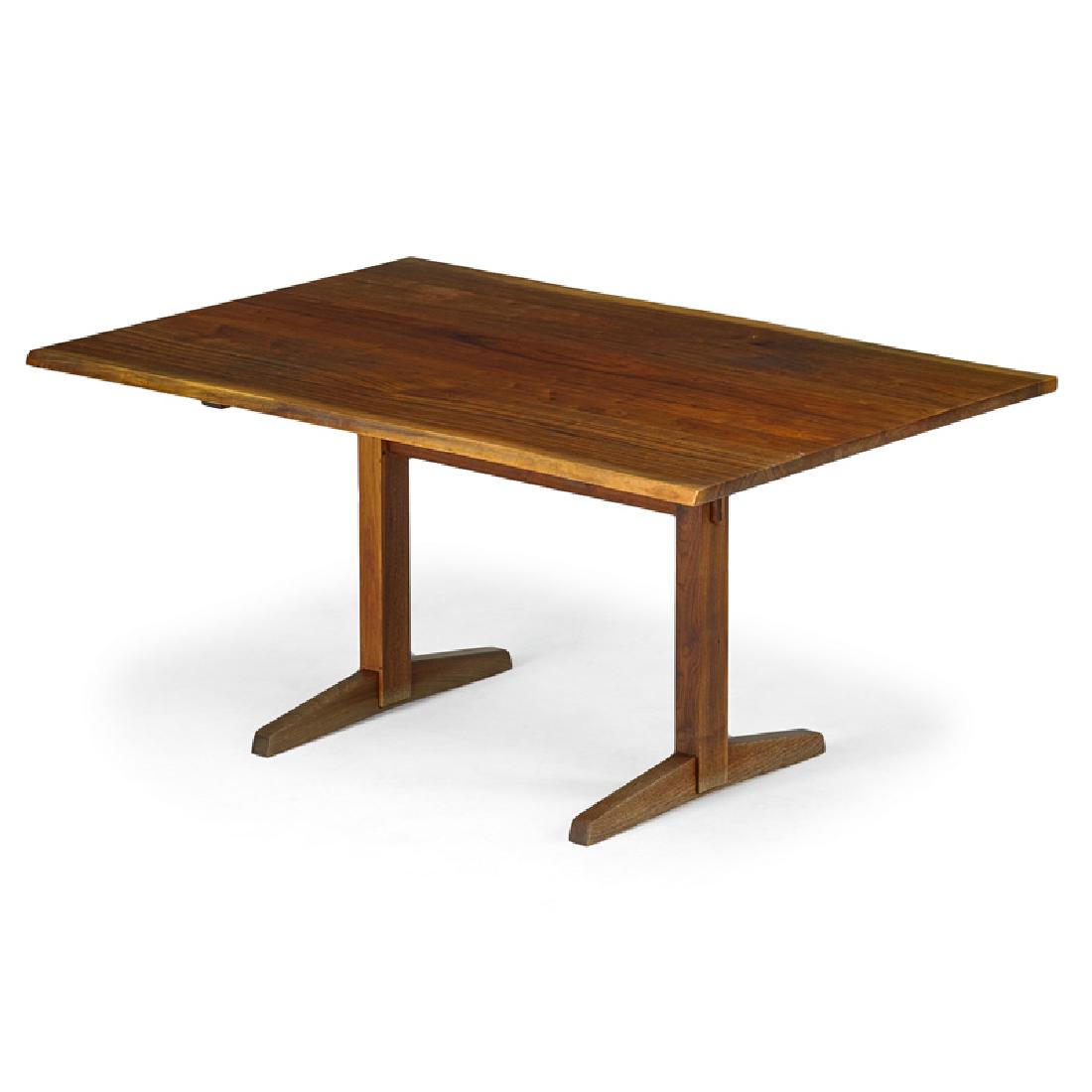 GEORGE NAKASHIMA Small Trestle dining table