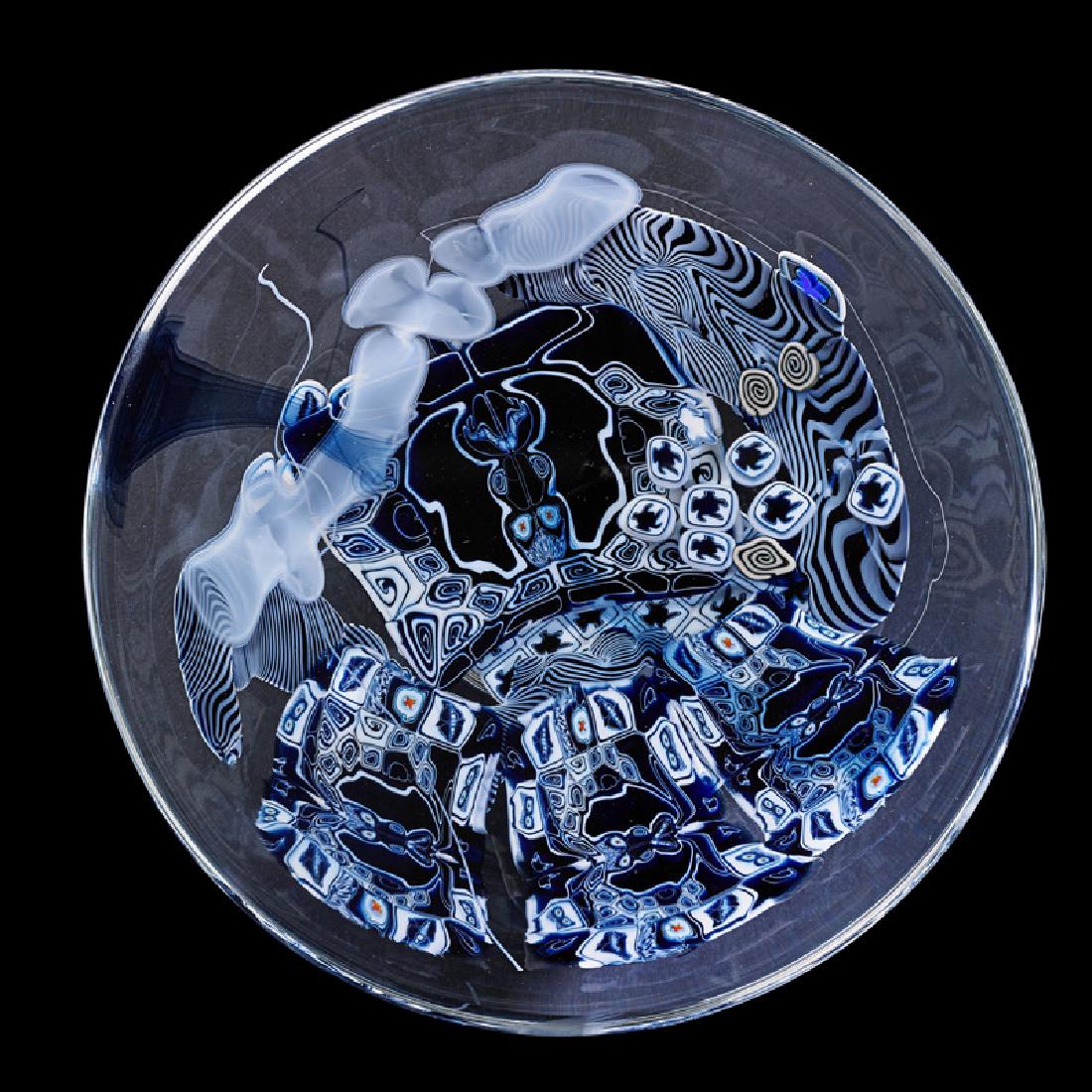 RICHARD RITTER Mandala glass sculpture