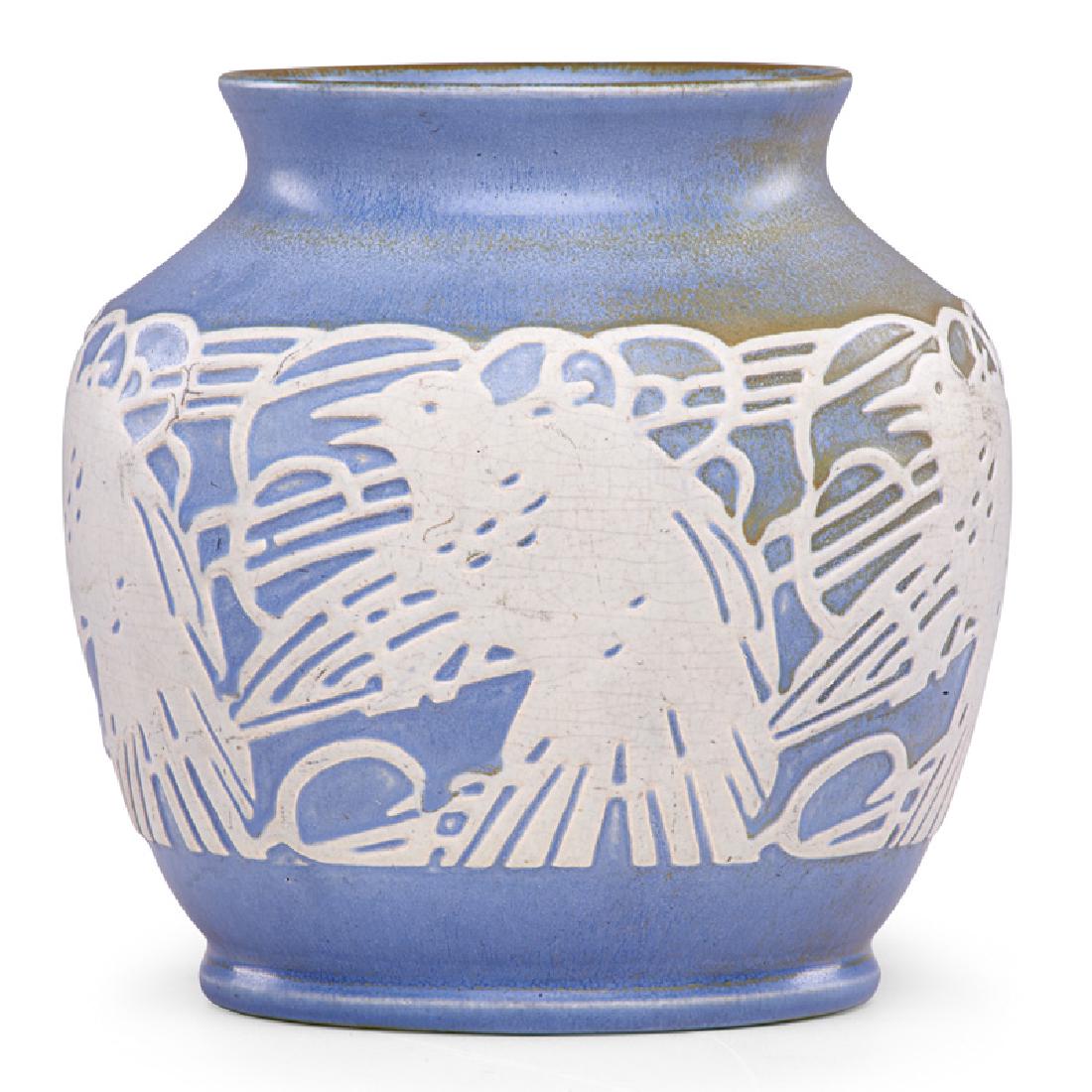 Overbeck Vase With Birds