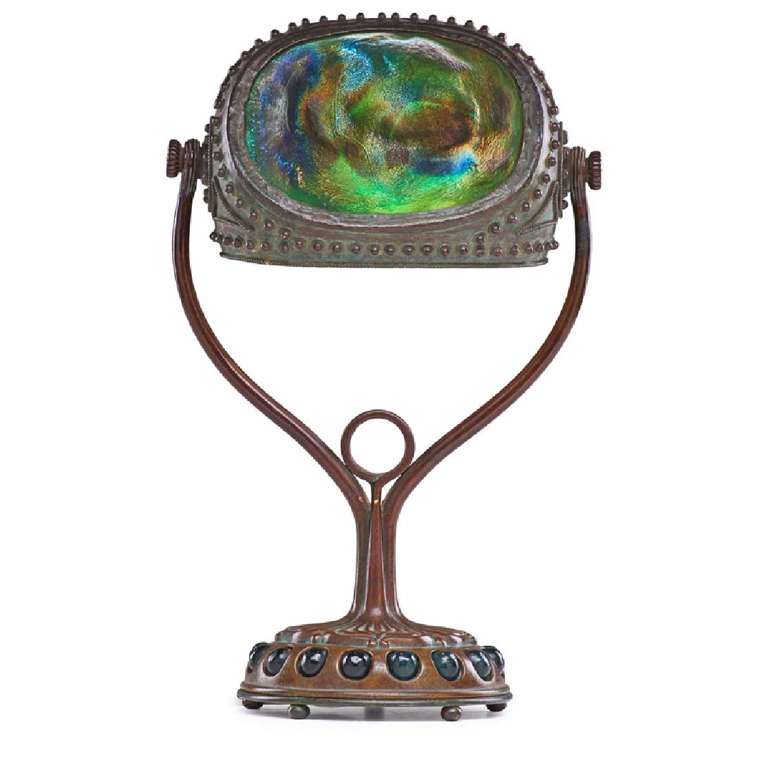 TIFFANY STUDIOS Fine Turtleback desk lamp - Jan 20, 2018 | Rago Arts ...