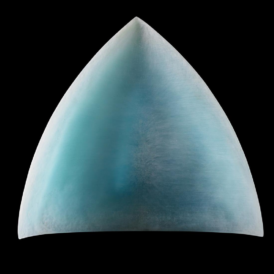 DANIEL CLAYMAN Large glass sculpture