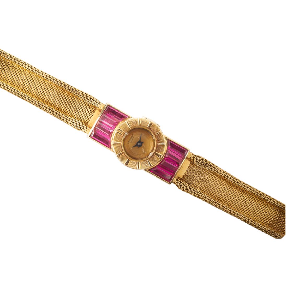 JEAN PERRET LADY'S SWISS GOLD DRESS WATCH