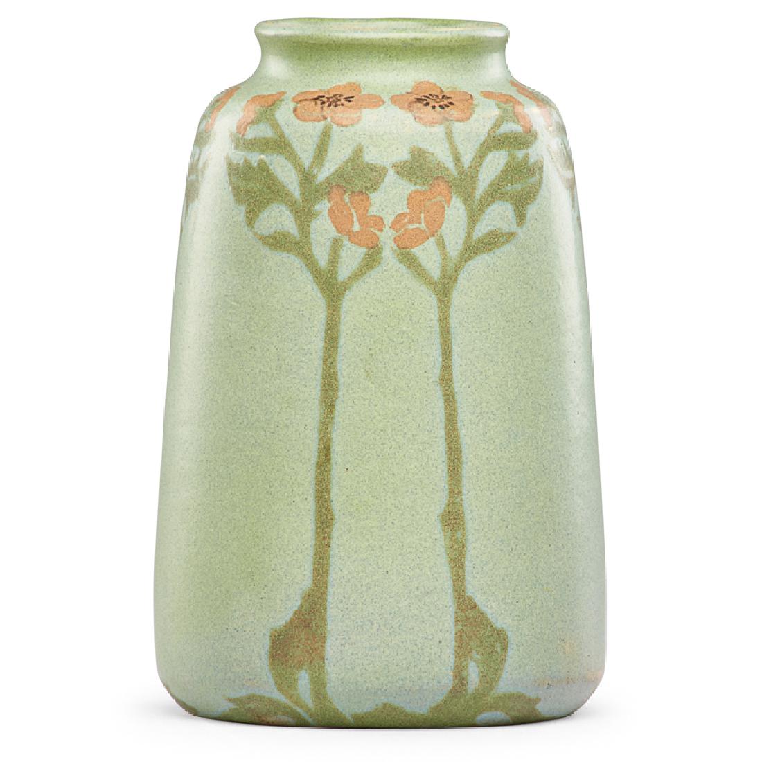 FREDERICK WALRATH Vase with roses - Jan 21, 2017 | Rago Arts and ...