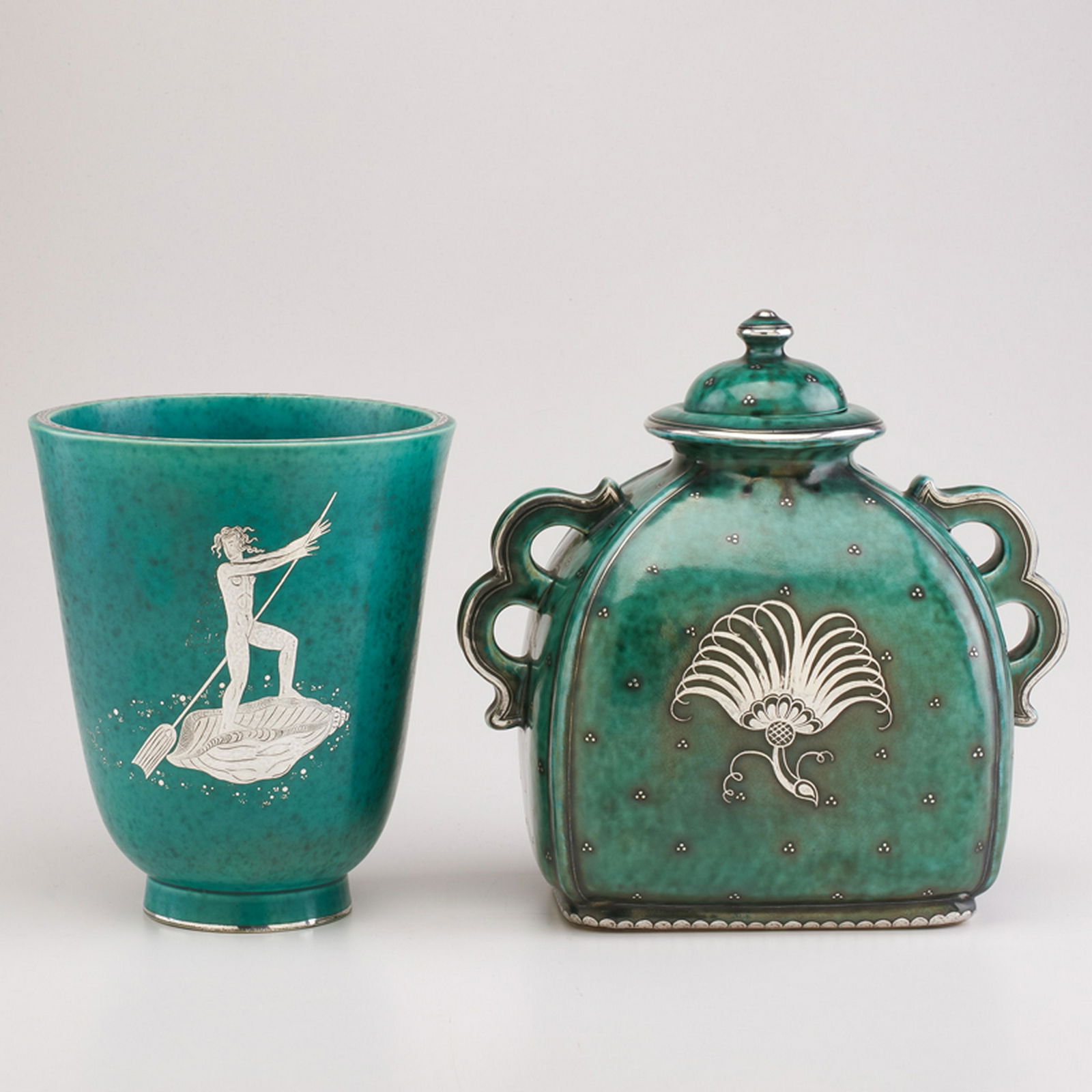 WILHELM KAGE (1889 - 1960); GUSTAVSBERG - Aug 24, 2019 | Rago Arts and ...