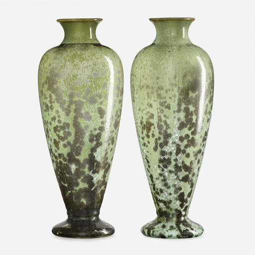 Fulper Pottery, Vases, Pair