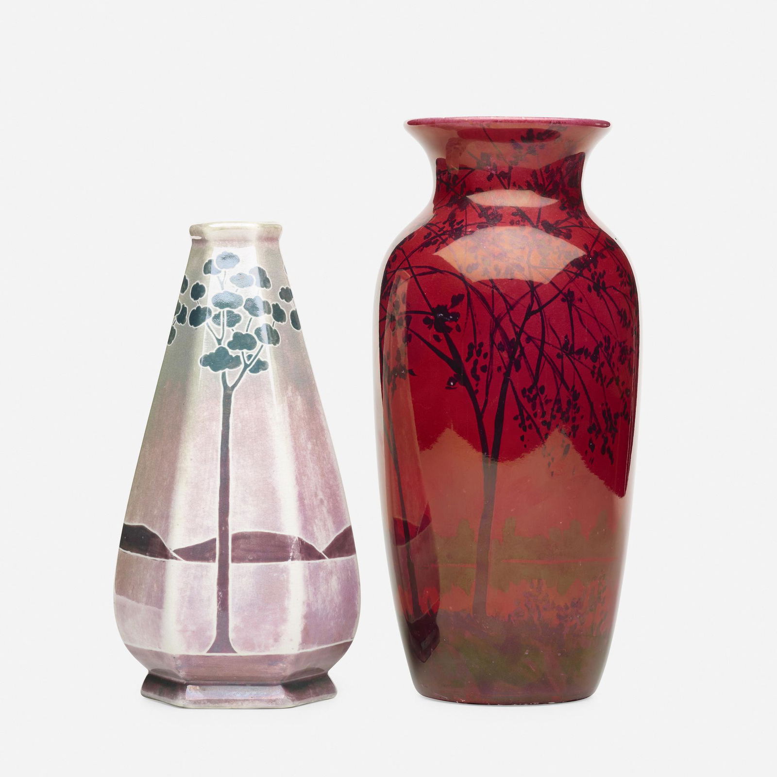 John Lessel for Weller Pottery, Lamar and Marengo vases - Aug 21, 2020 ...