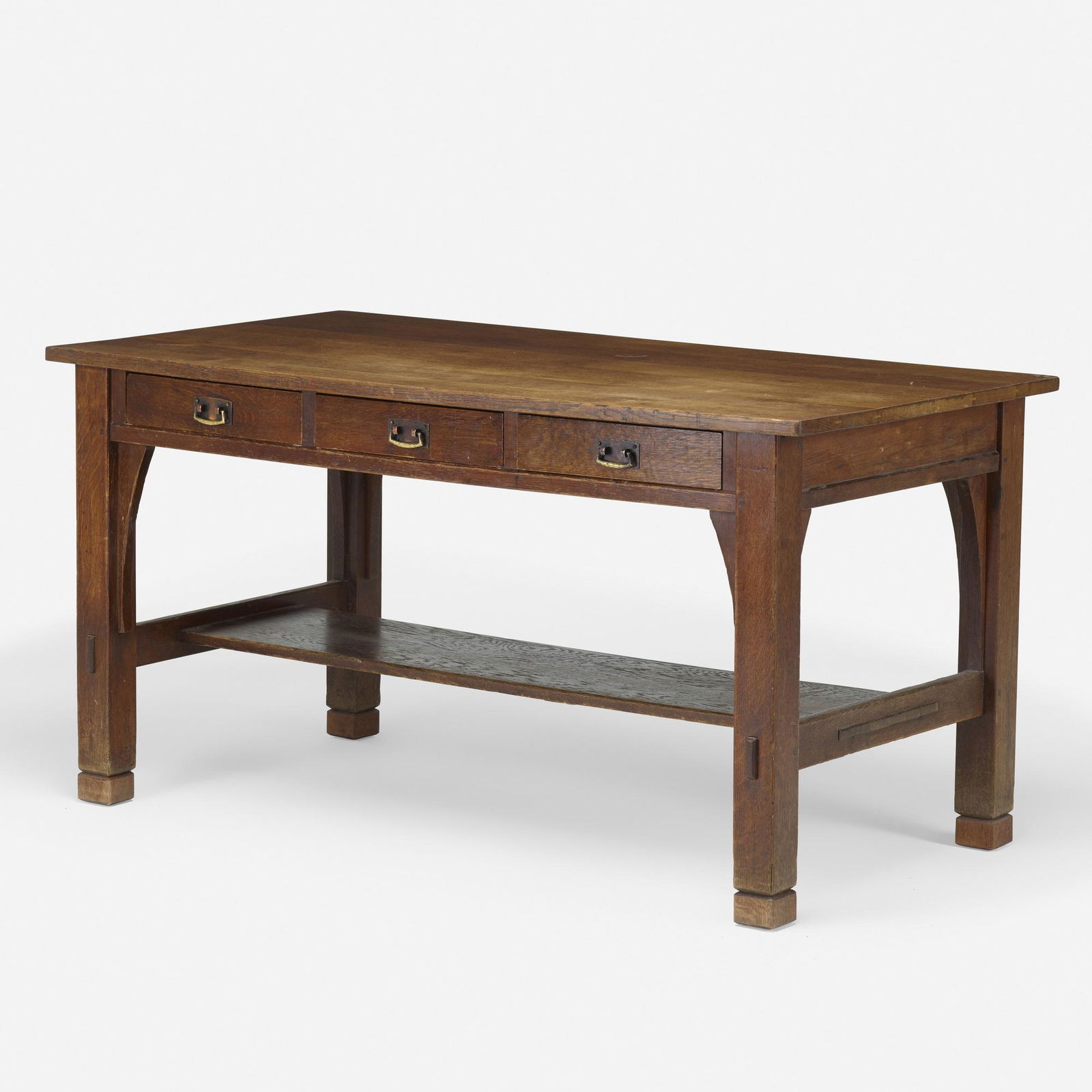 L. & J.G. STICKLEY Library table - Oct 26, 2013 | Rago Arts and Auction ...