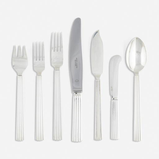 Sigvard Bernadotte, Bernadotte flatware service - Sep 12, 2020 | Rago Arts and Auction Center in NJ