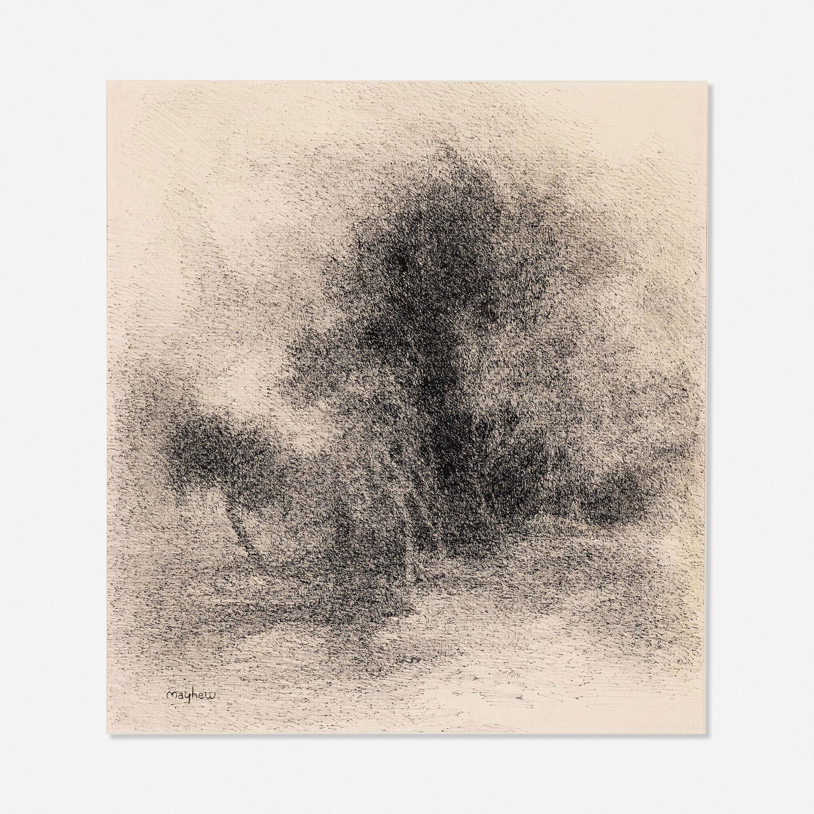 Richard Mayhew, Tree Study