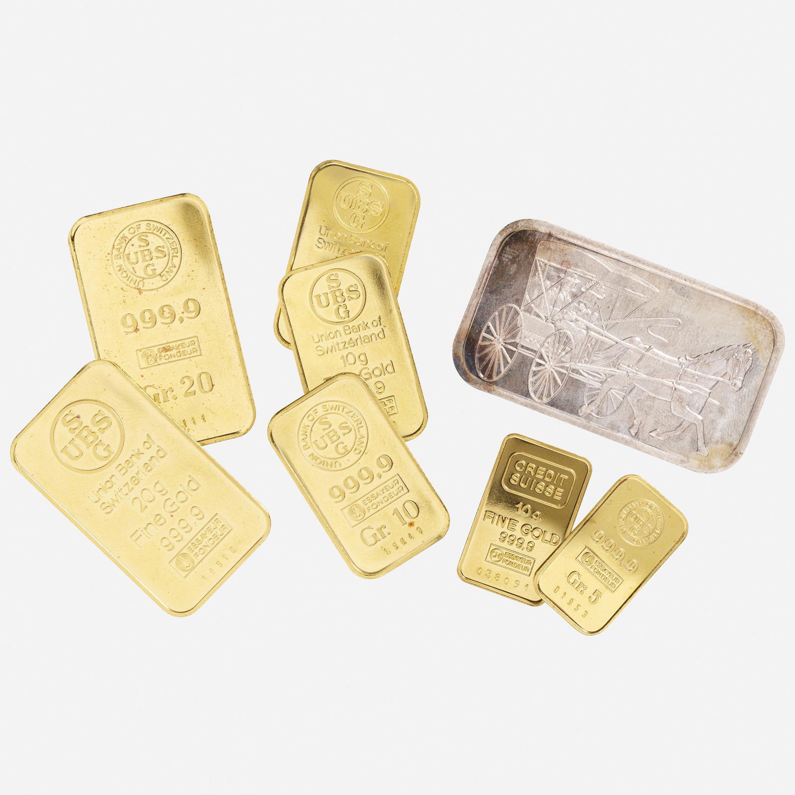 Gold And Silver Bullion Bars