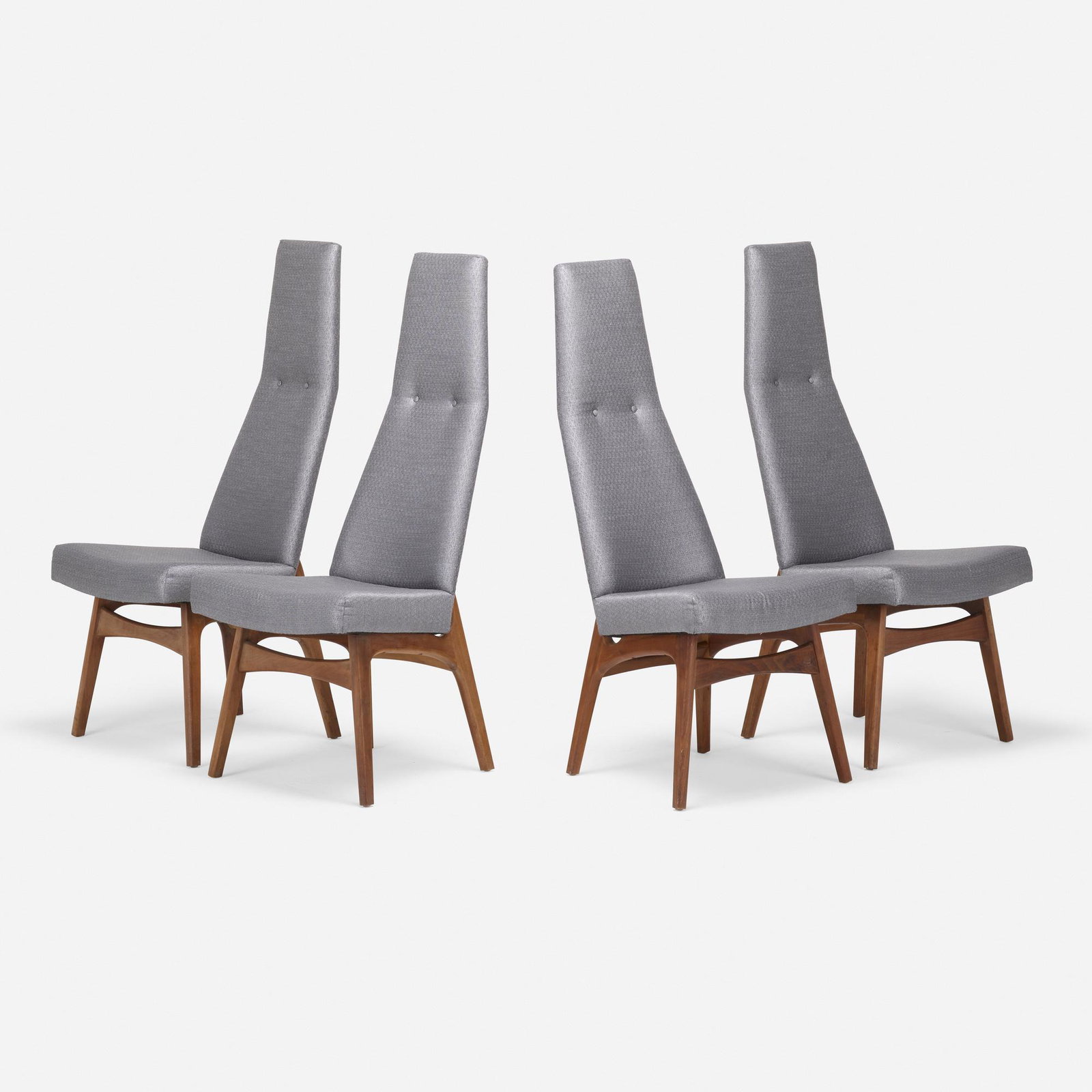 Adrian Pearsall, attr., Dining chairs, set of four - Apr 14, 2021 ...